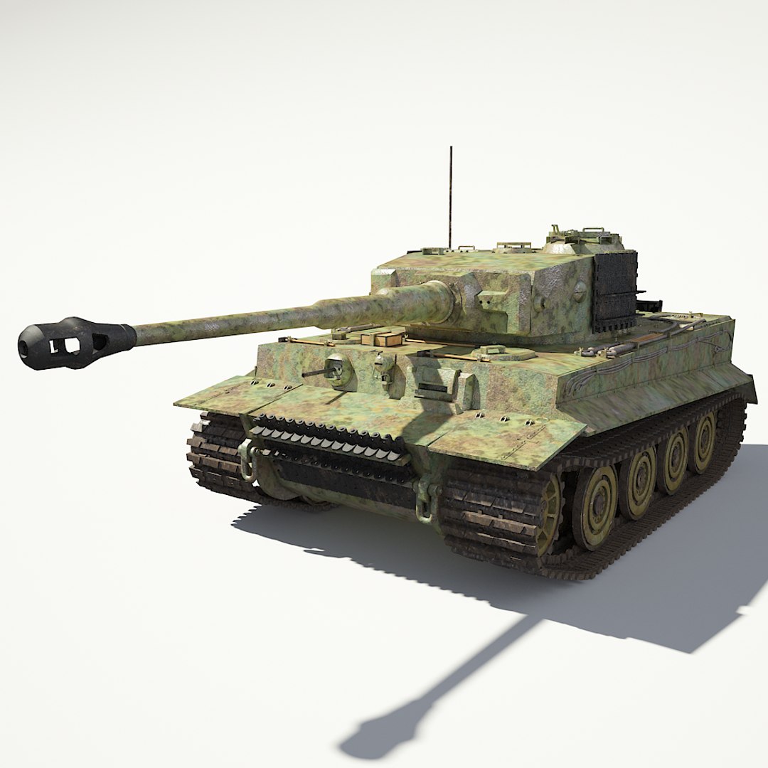 3d Tank Vi Tiger E Model
