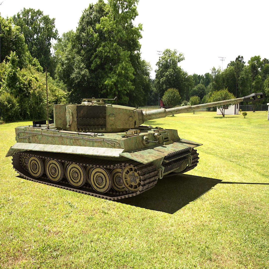3d Tank Vi Tiger E Model