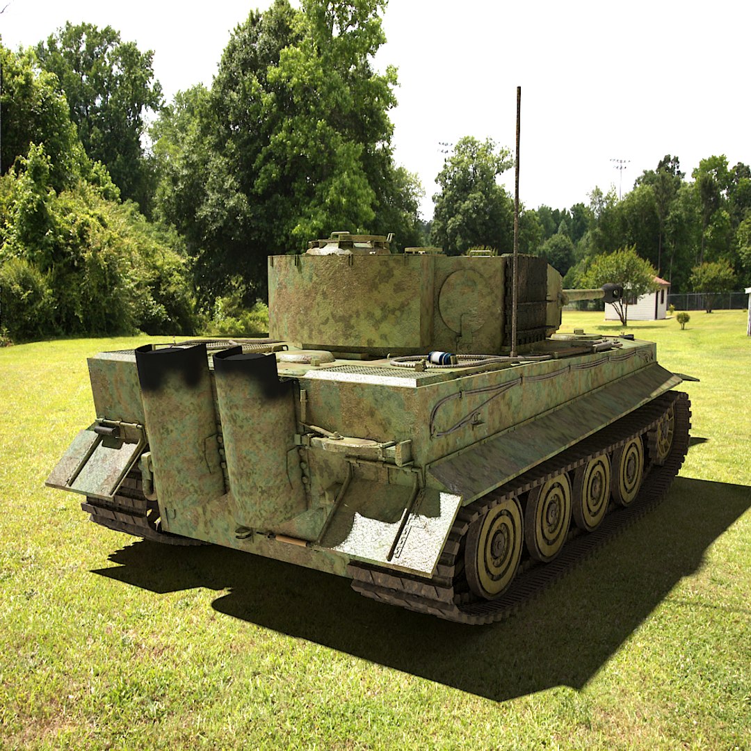 3d Tank Vi Tiger E Model