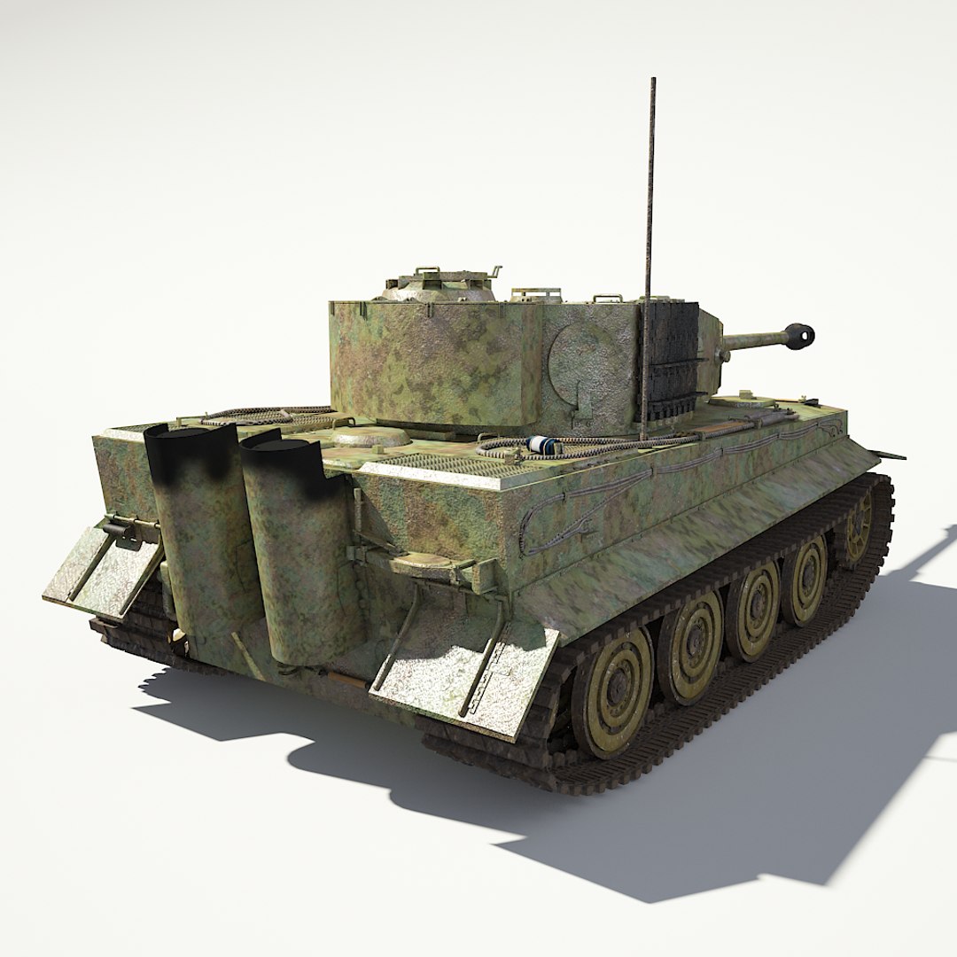 3d Tank Vi Tiger E Model