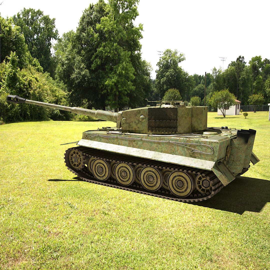 3d Tank Vi Tiger E Model