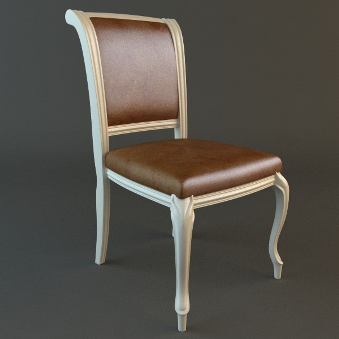 traditional chair 3d model