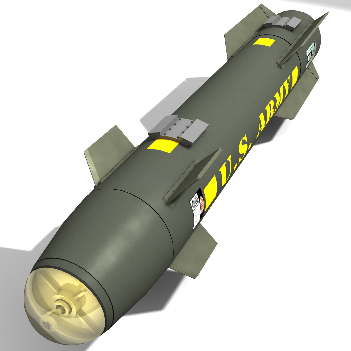 max agm-114a hellfire missile