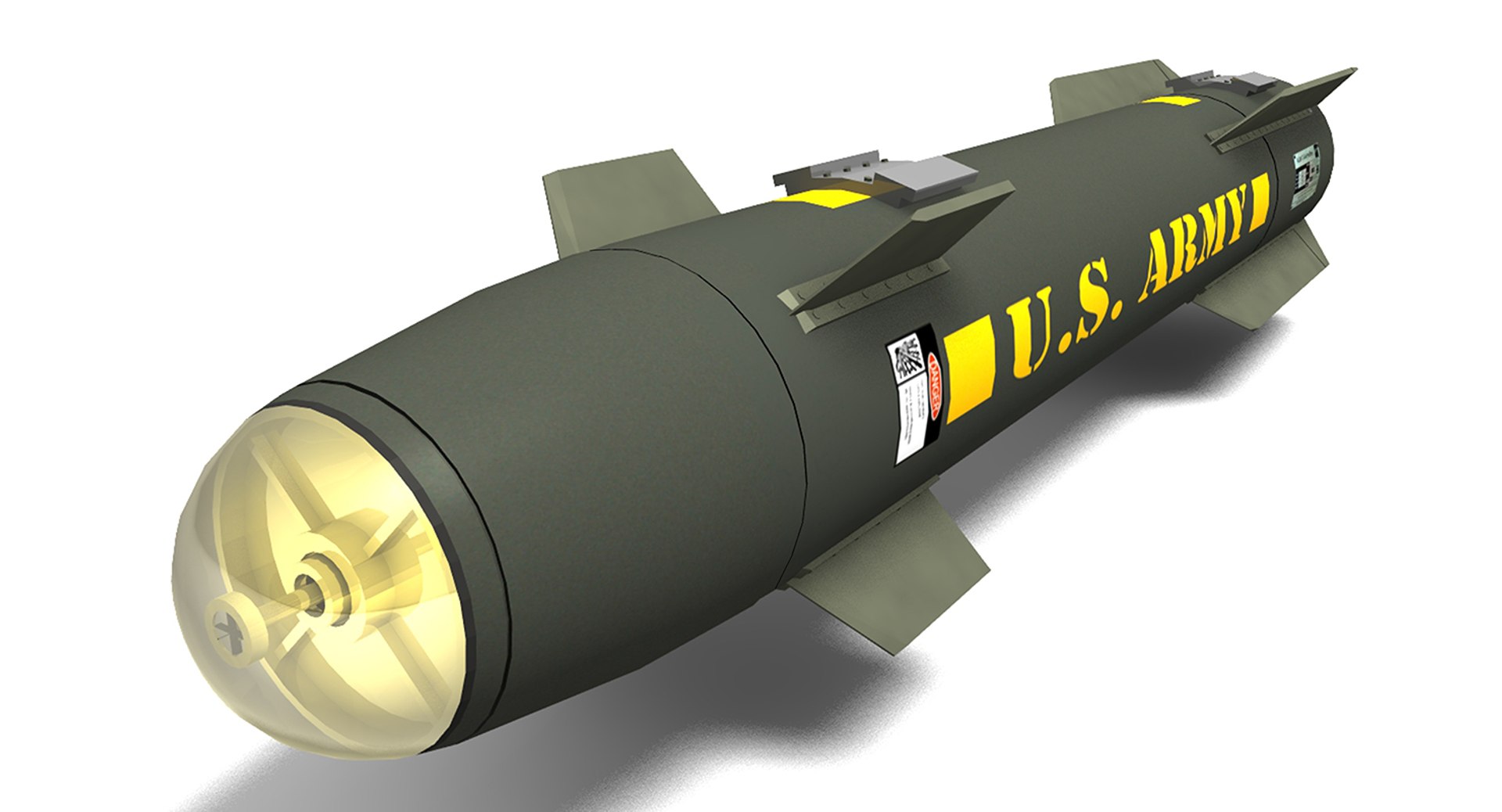 Max Agm-114a Hellfire Missile