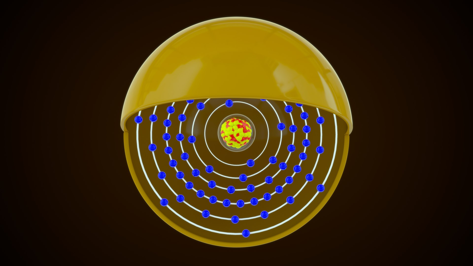 Astatine Chemical Element 3D Model - TurboSquid 2139221