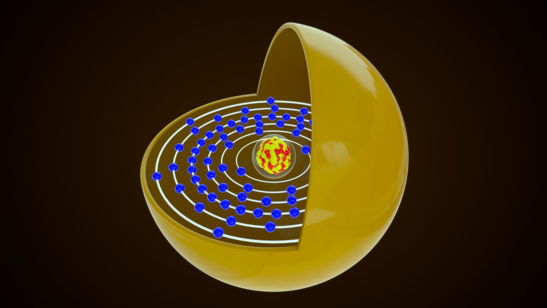 Astatine Chemical Element 3D Model - TurboSquid 2139221