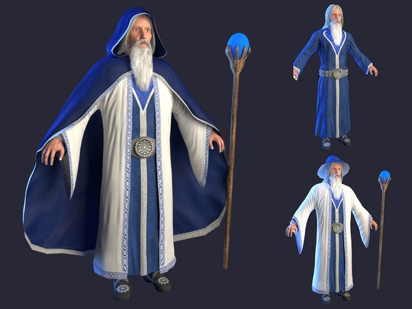 3D Wizard Models | TurboSquid
