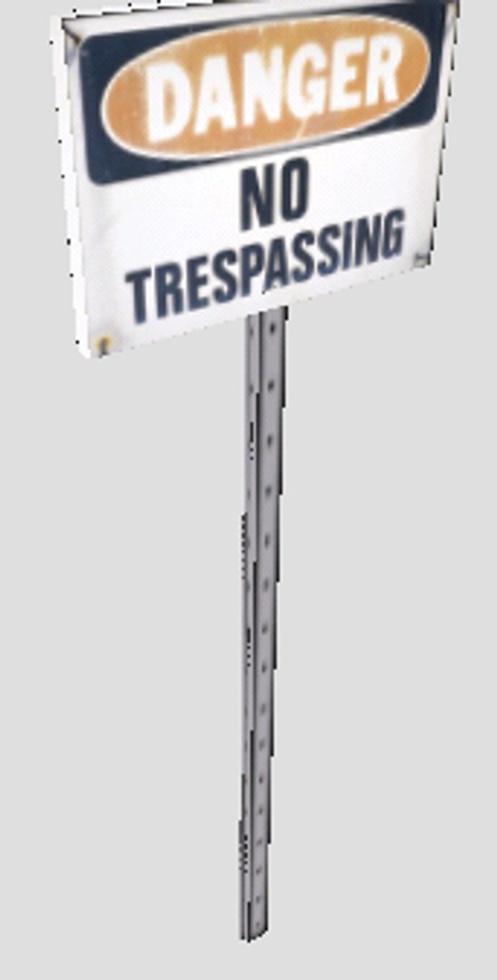tresspass sign 3d 3ds