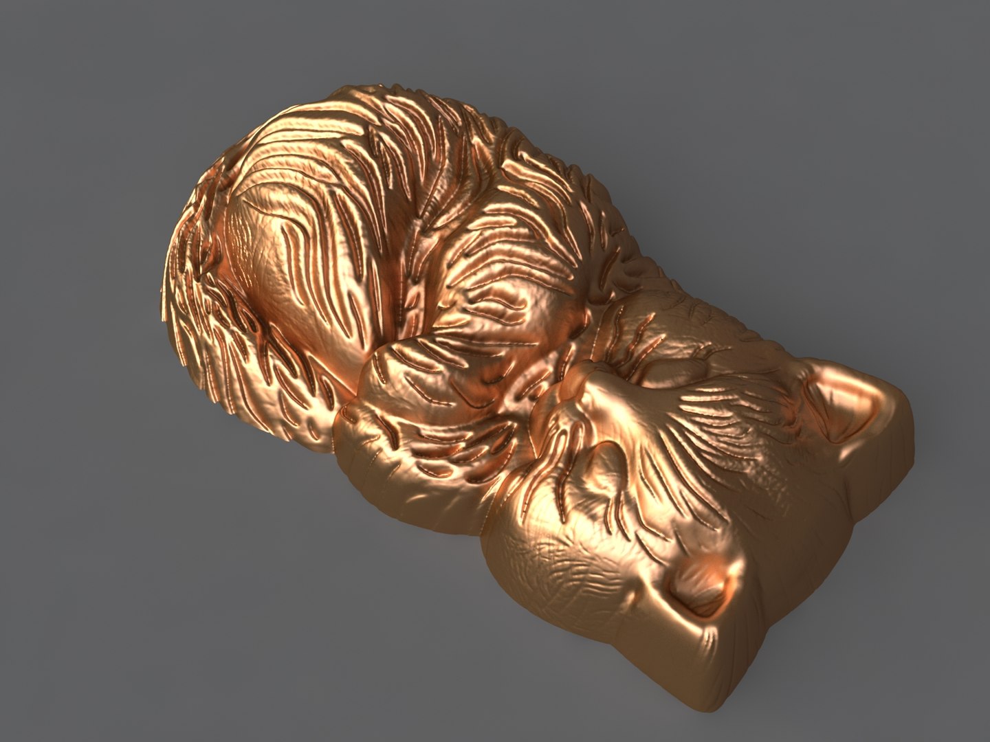 Cat Mold Hand 3D - TurboSquid 1355935