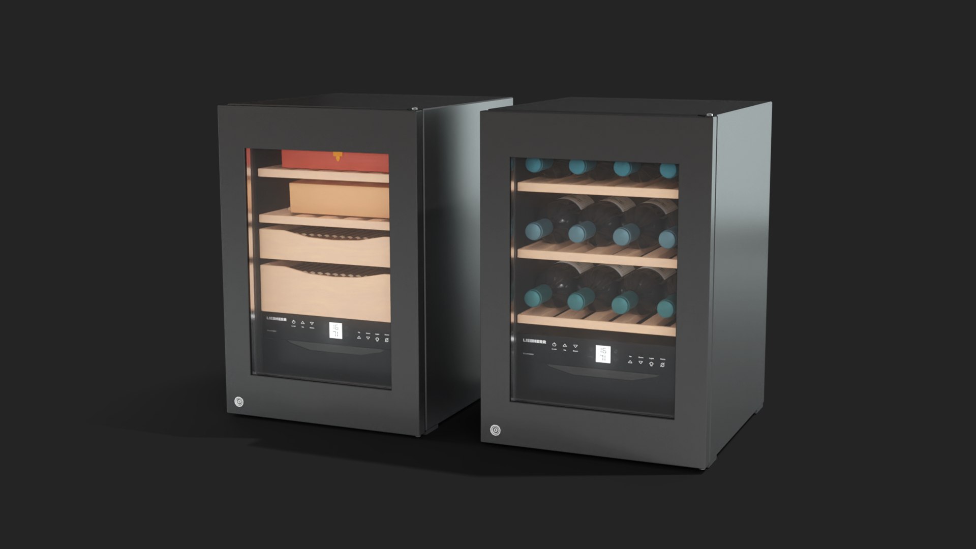 3D Two Cellar Machine Low Poly - TurboSquid 2190676