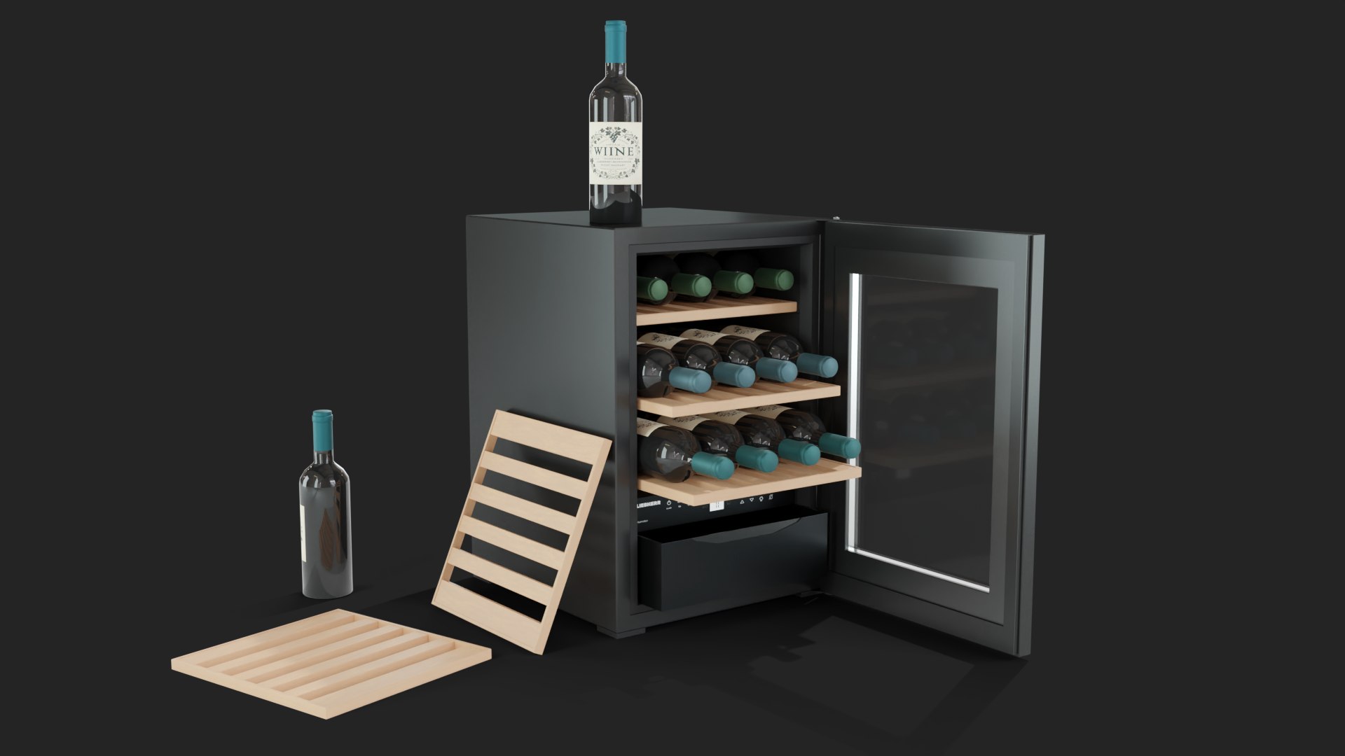 3D Two Cellar Machine Low Poly - TurboSquid 2190676