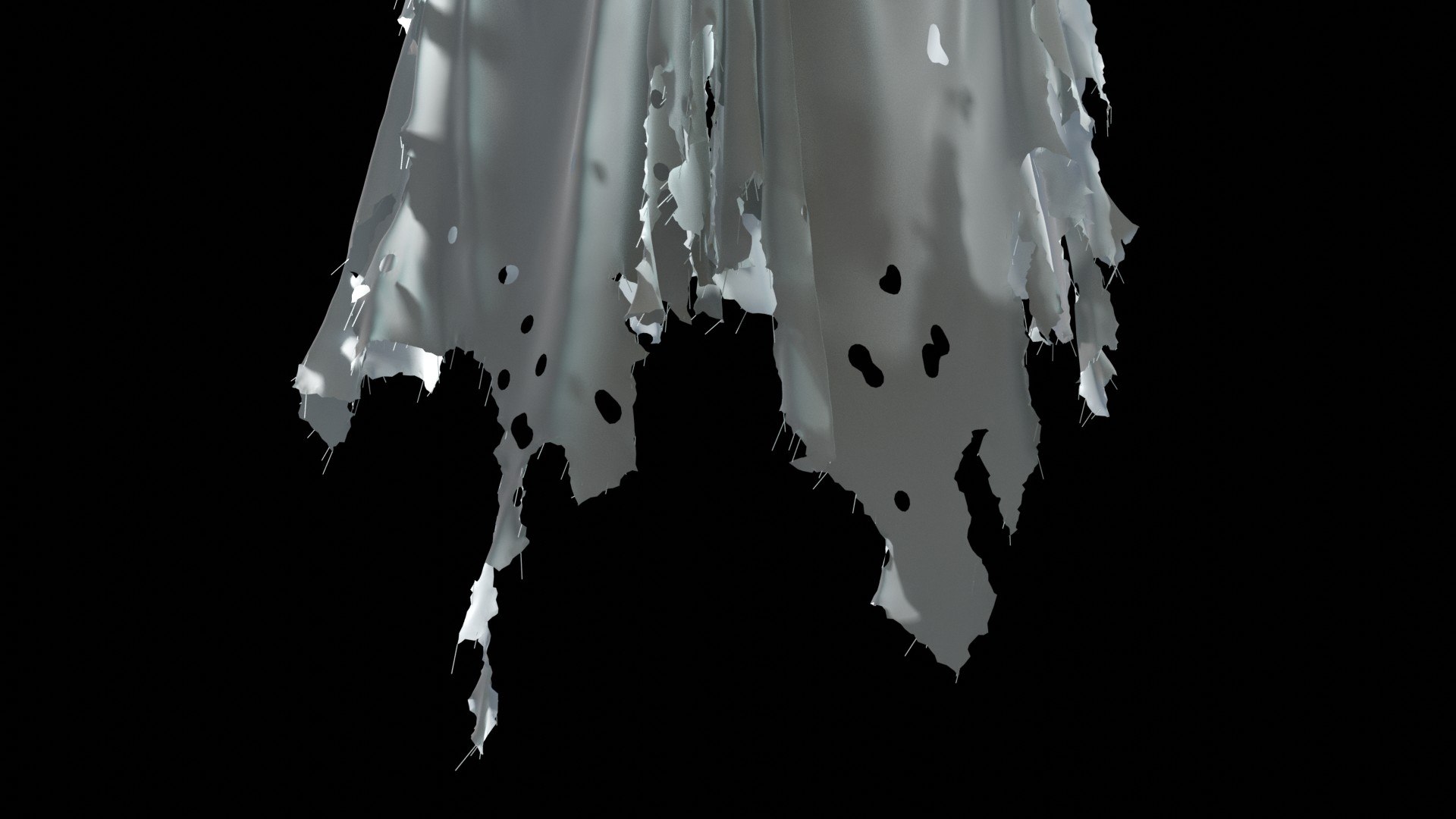 High Poly Ghost Model 2 3D Model - TurboSquid 1860236