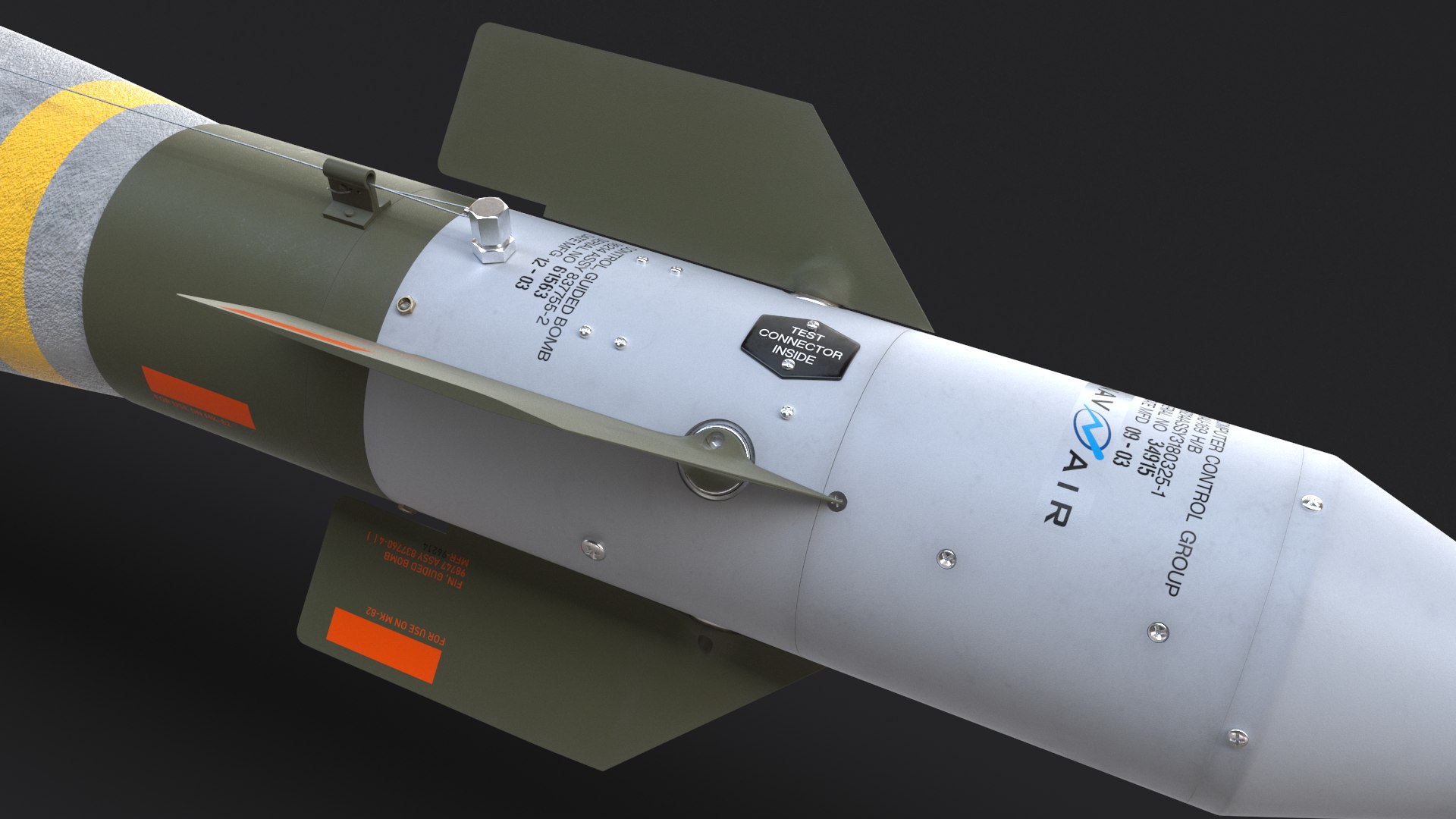 GBU-12 Paveway II US NAVY 3D - TurboSquid 2178718