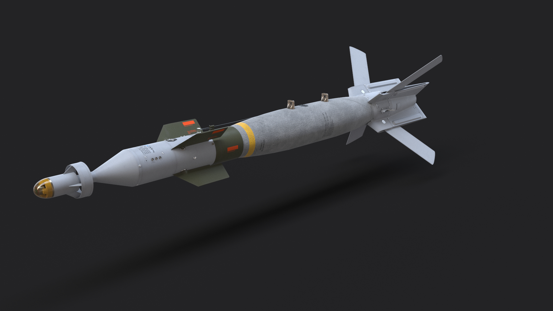 GBU-12 Paveway II US NAVY 3D - TurboSquid 2178718