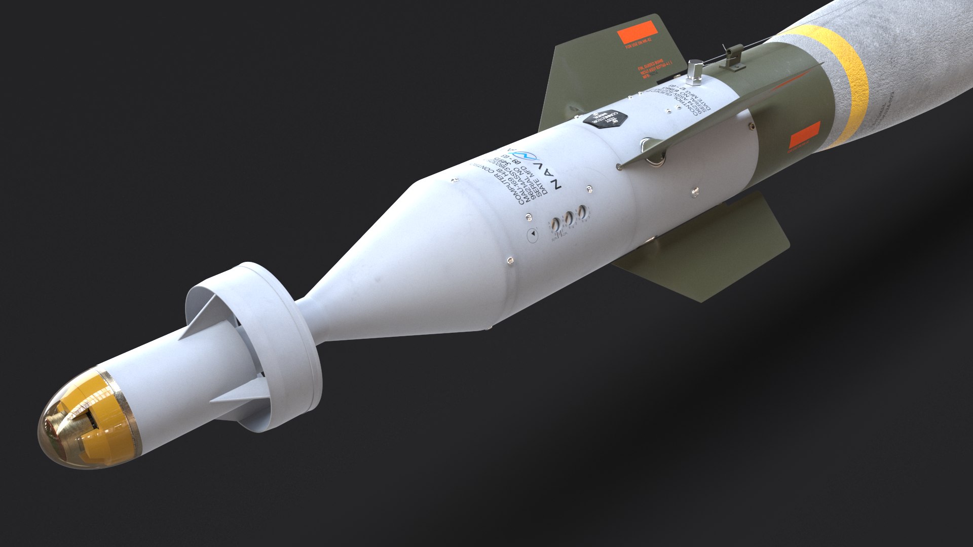 GBU-12 Paveway II US NAVY 3D - TurboSquid 2178718