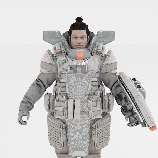 Gibraltar - Apex Legends - Rigged 3D 모델 - TurboSquid 1995851