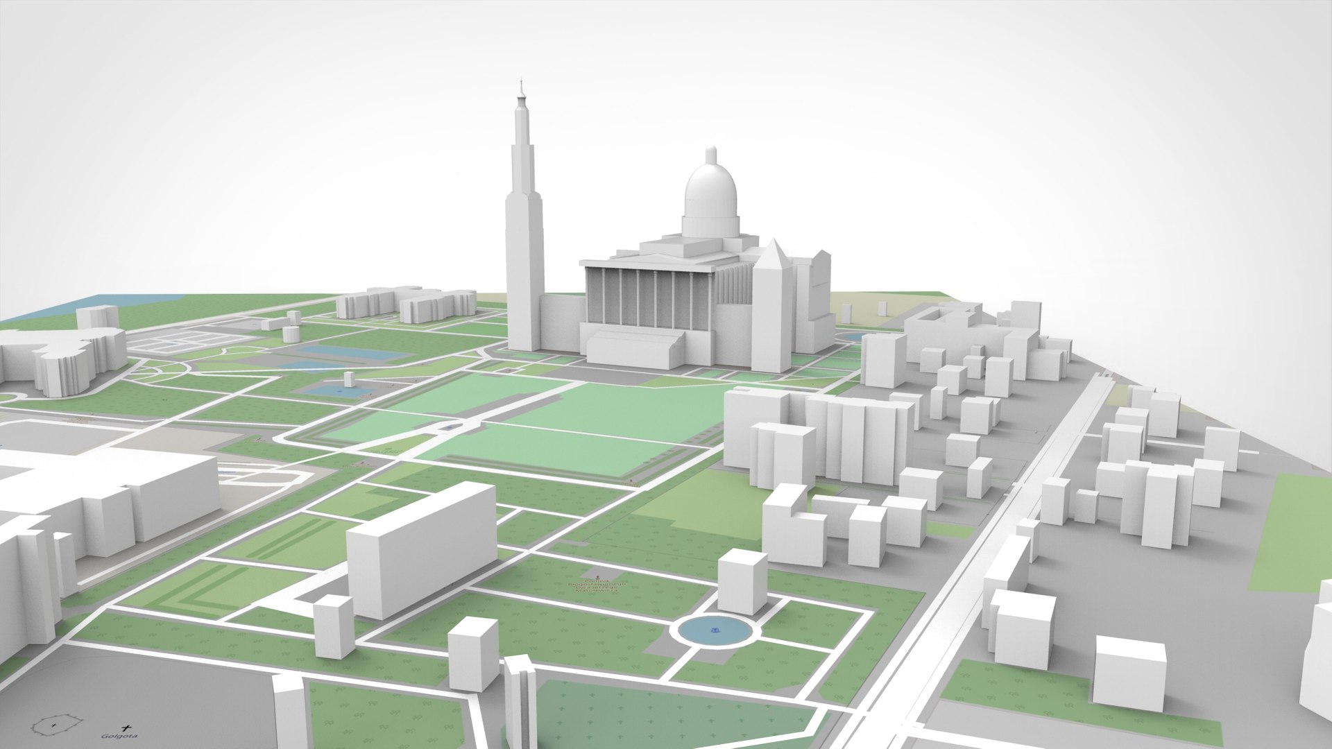 Basilica Of Our Lady Of Lichen 3D - TurboSquid 2215957