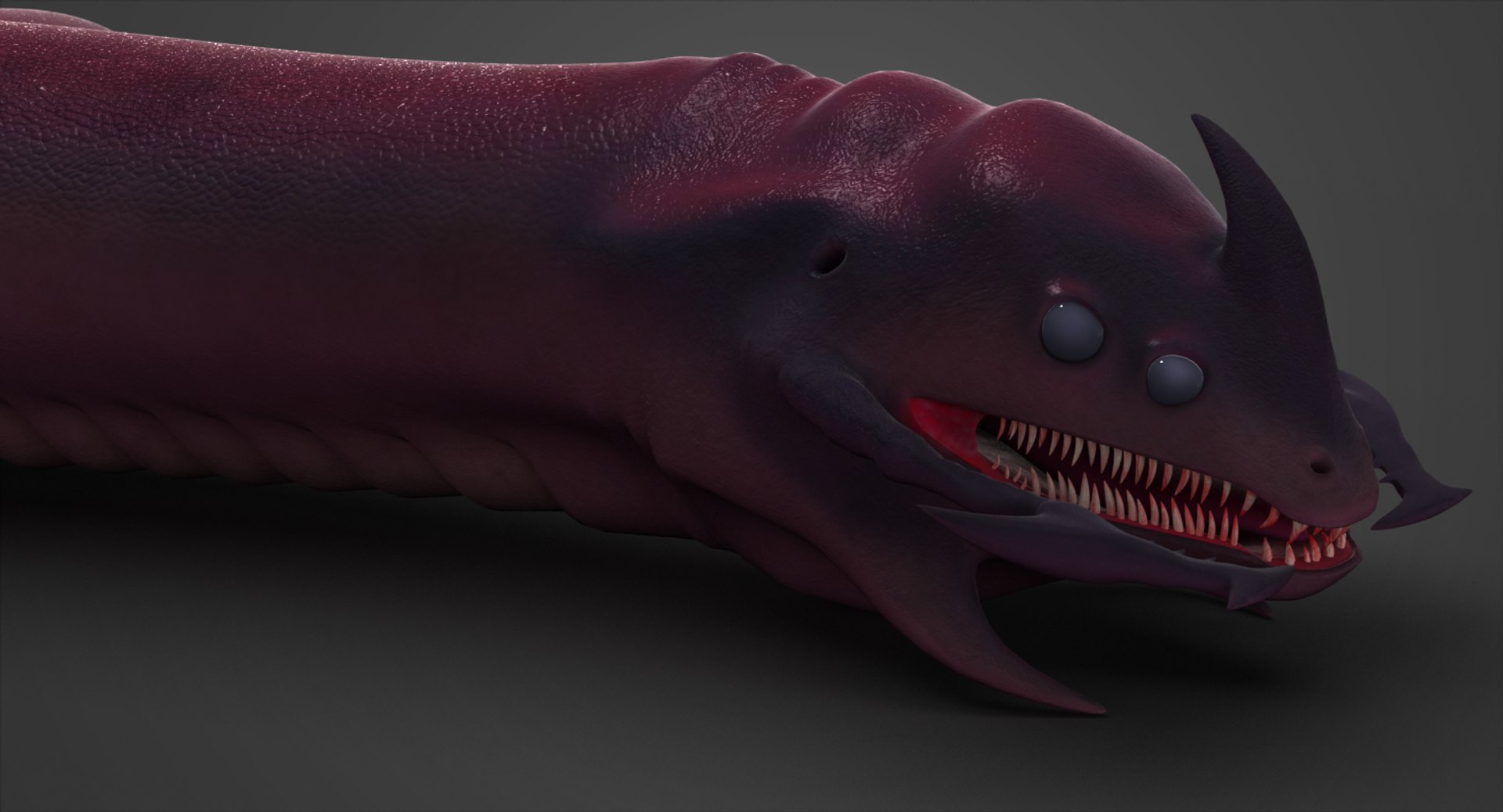 Serpent Monster Model - TurboSquid 1419305