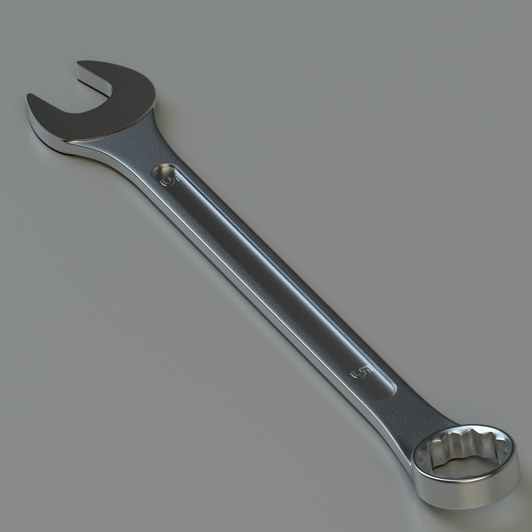 3d Wrench Model