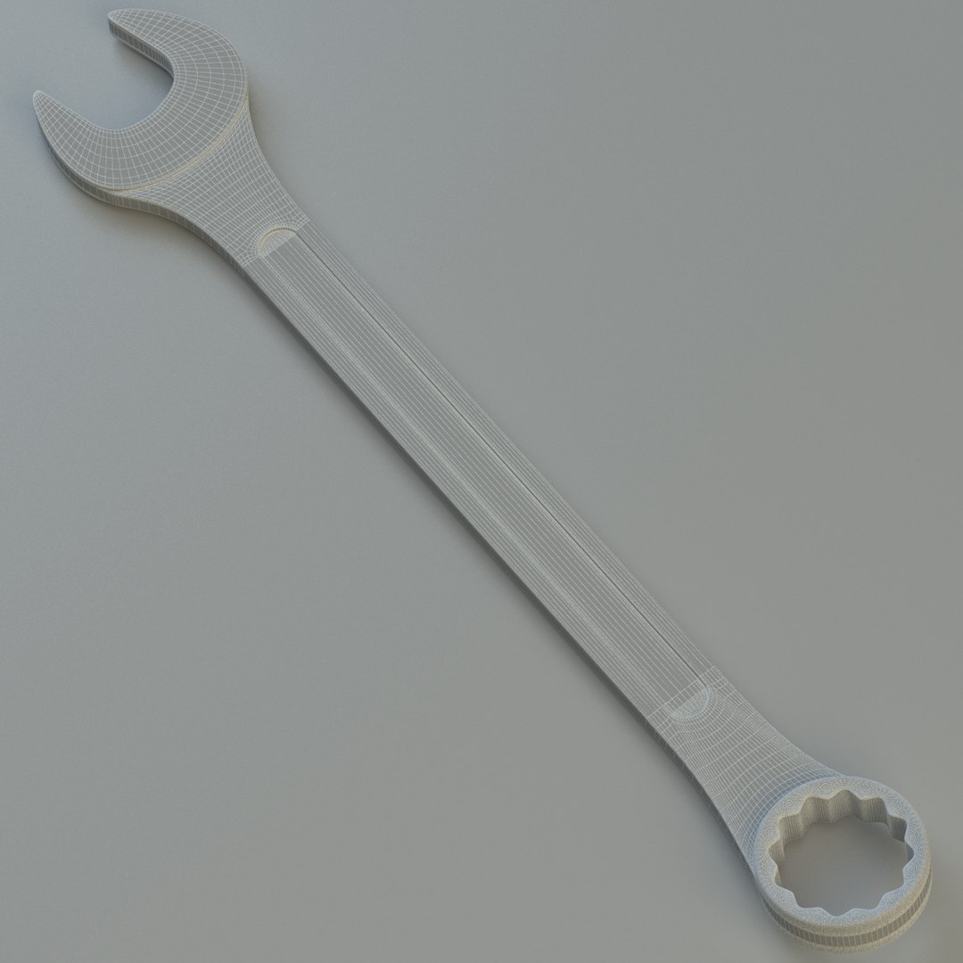 3d Wrench Model