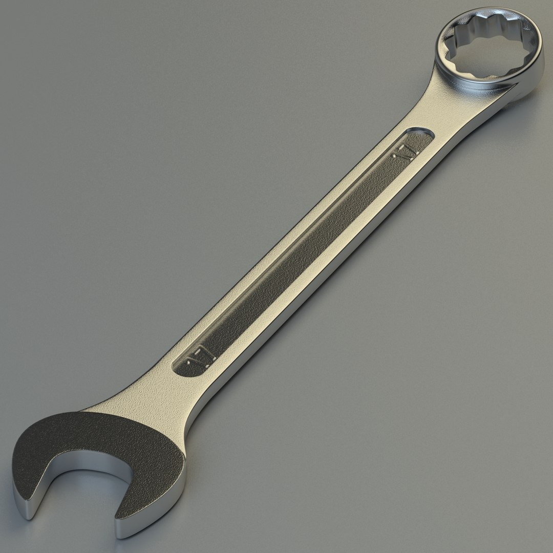 3d Wrench Model