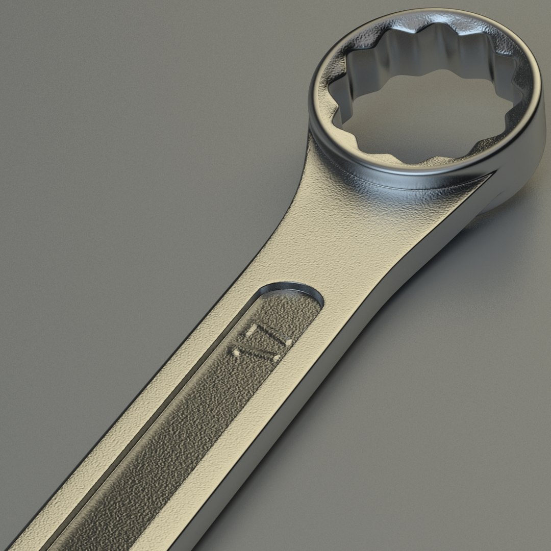 3d Wrench Model