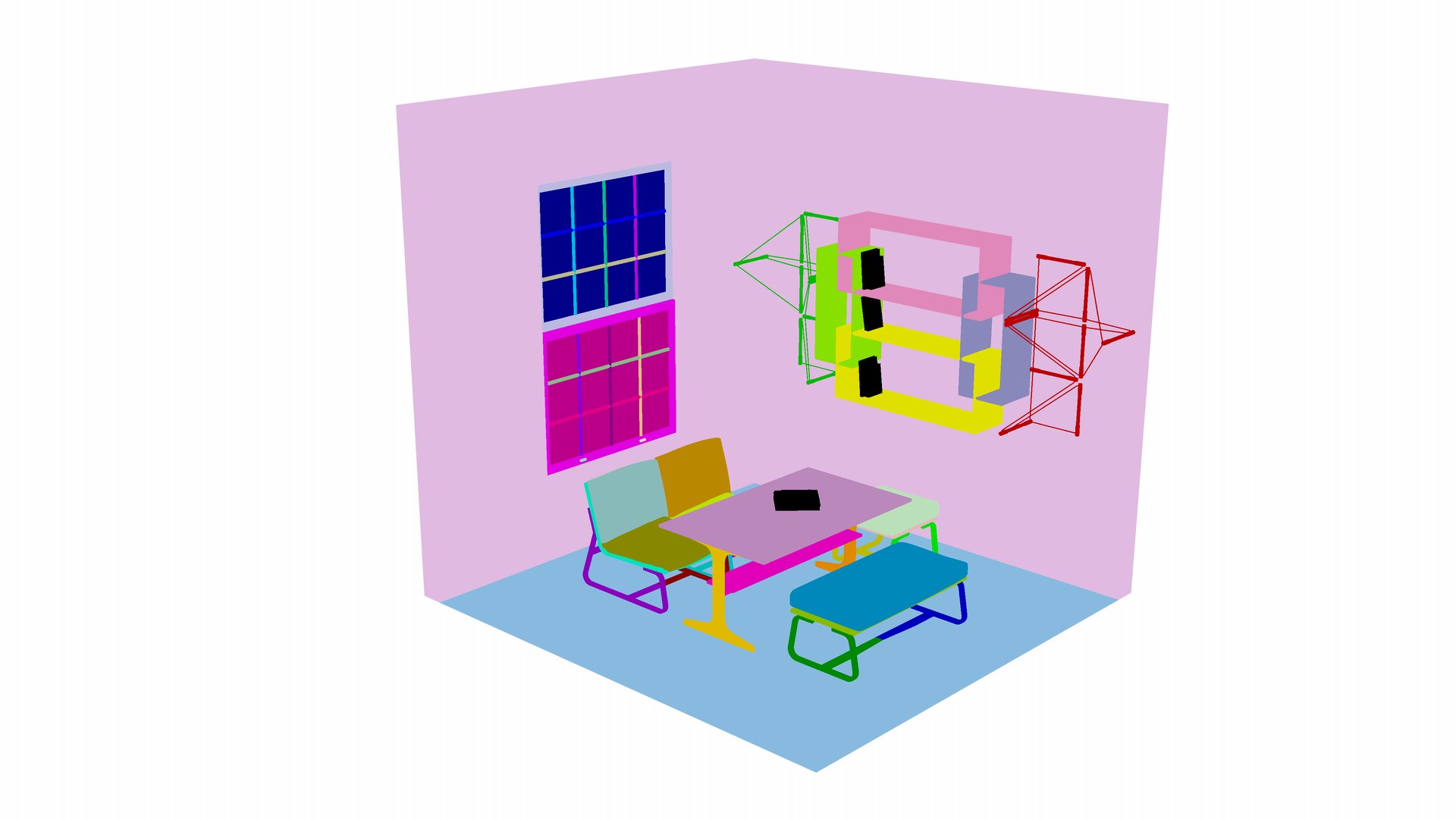 3D 4x4 Room Model - TurboSquid 1415863
