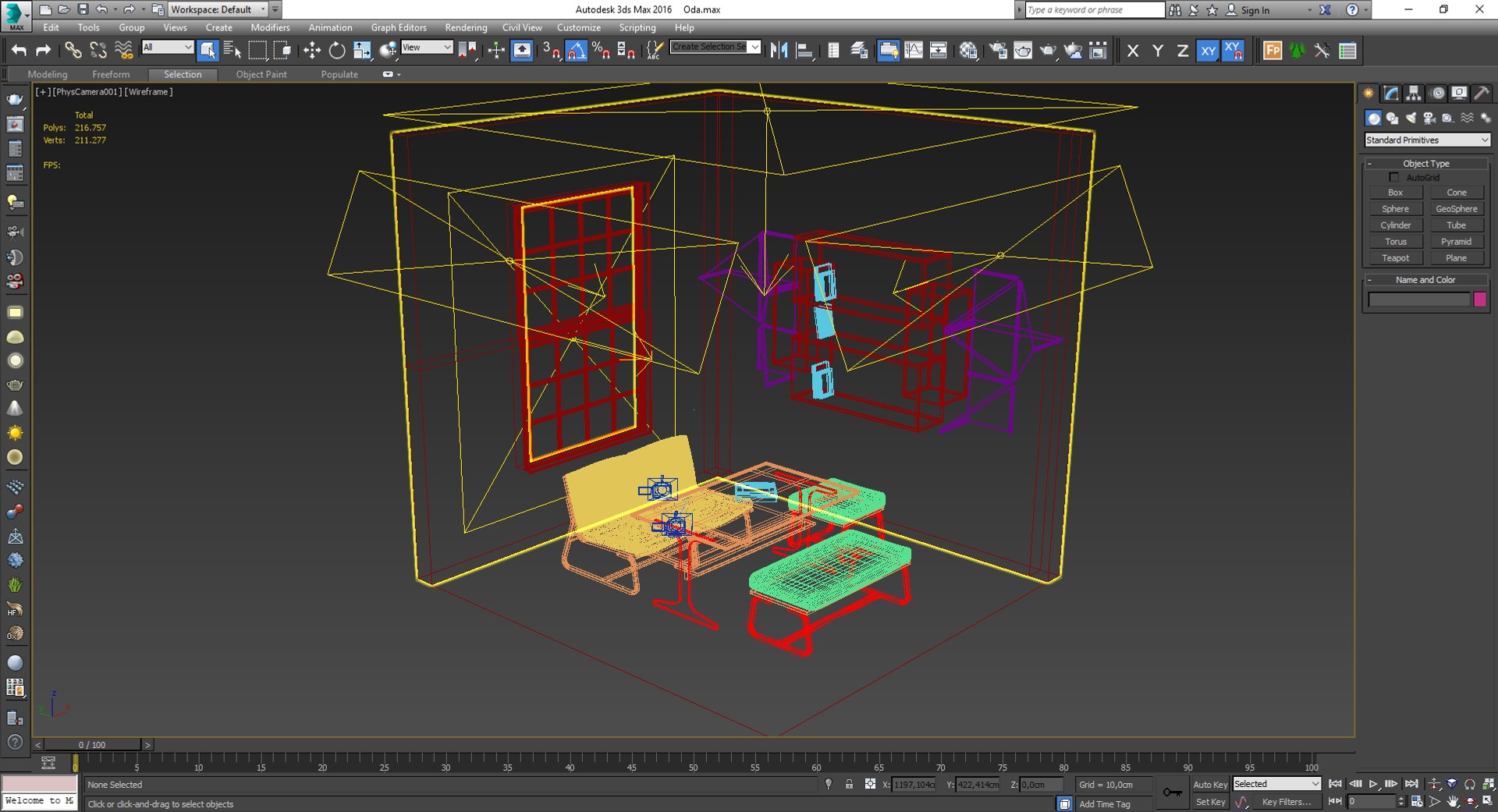 3D 4x4 Room Model - TurboSquid 1415863