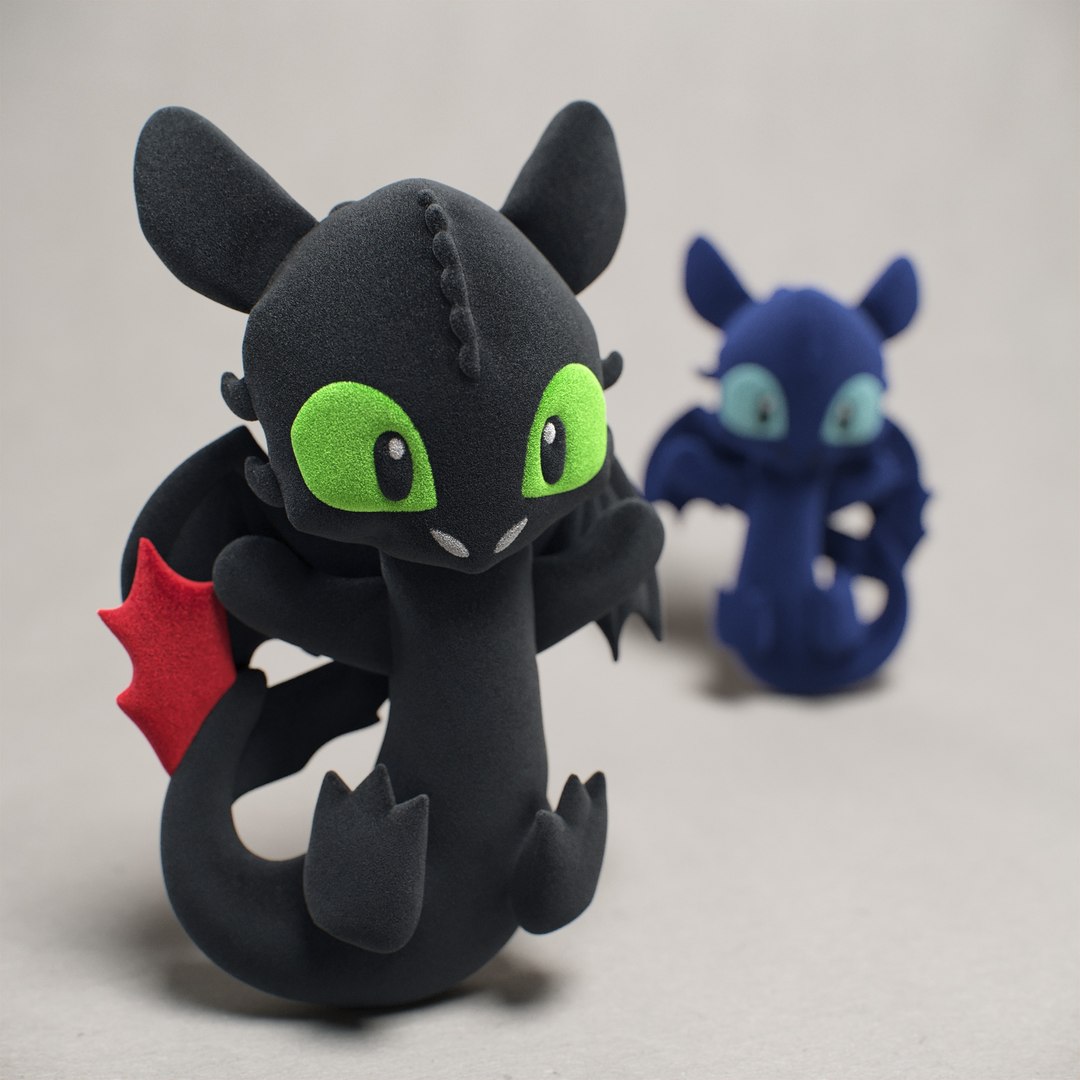 Kids Night Fury Toy Model - TurboSquid 1752885