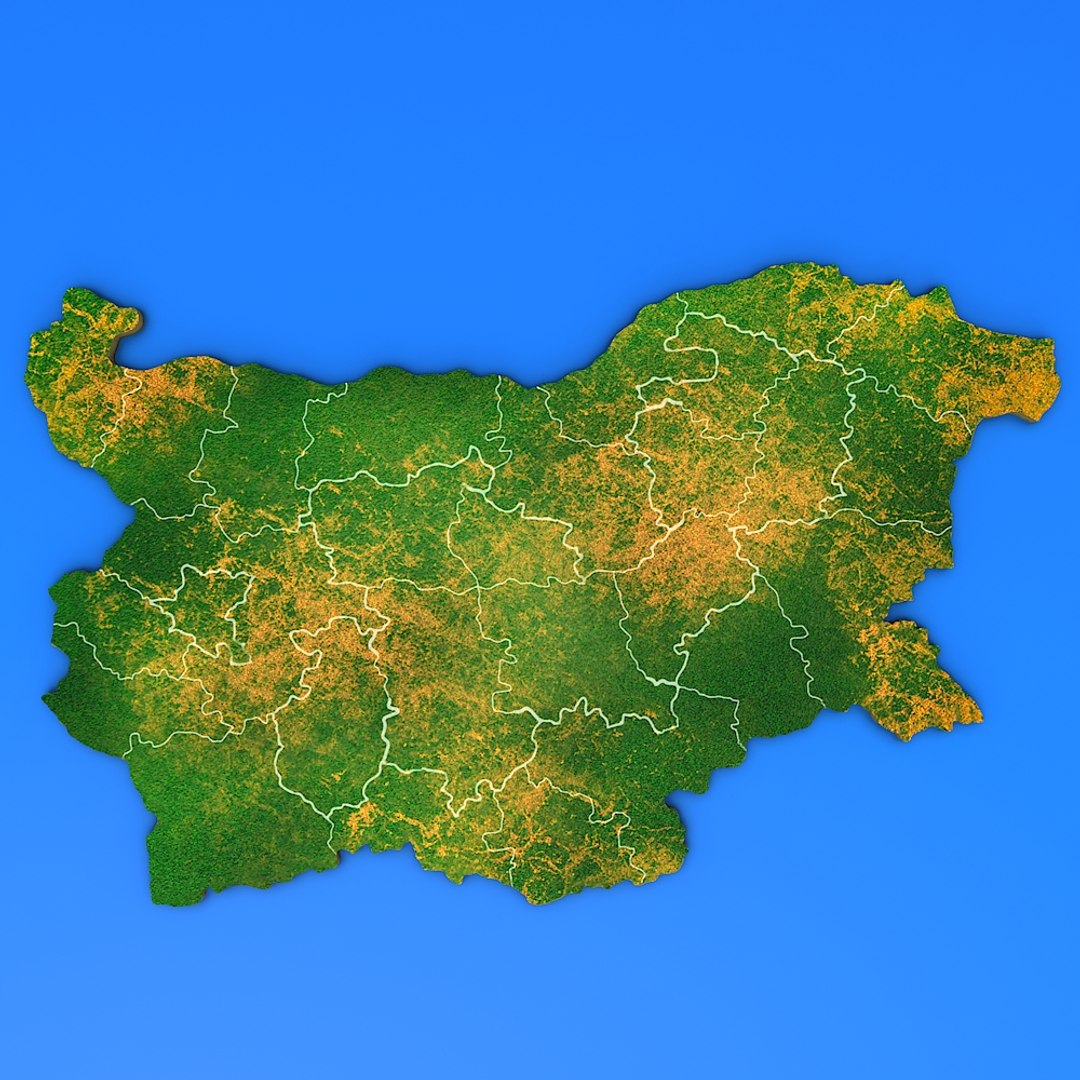 3d bulgaria country