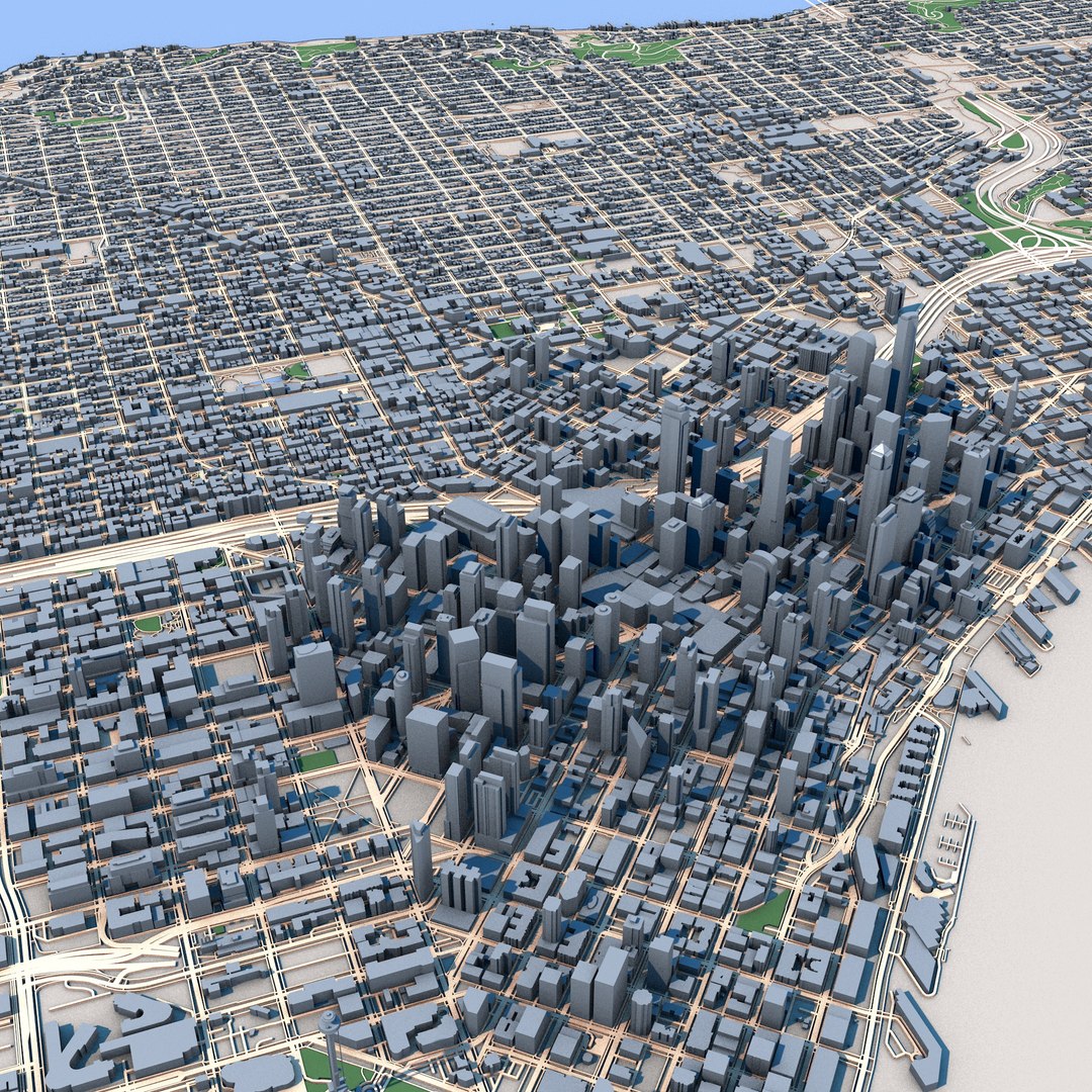 3D Seattle City Washington United States - TurboSquid 2308000