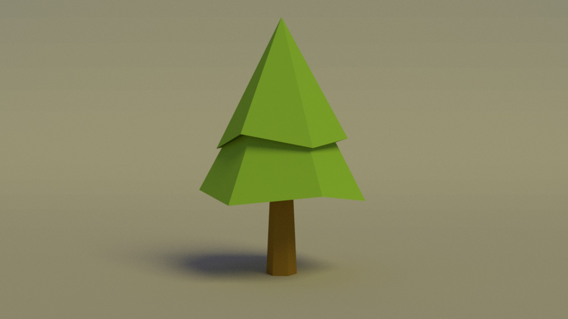 3D Model Cartoon Pine Trees - TurboSquid 1164017