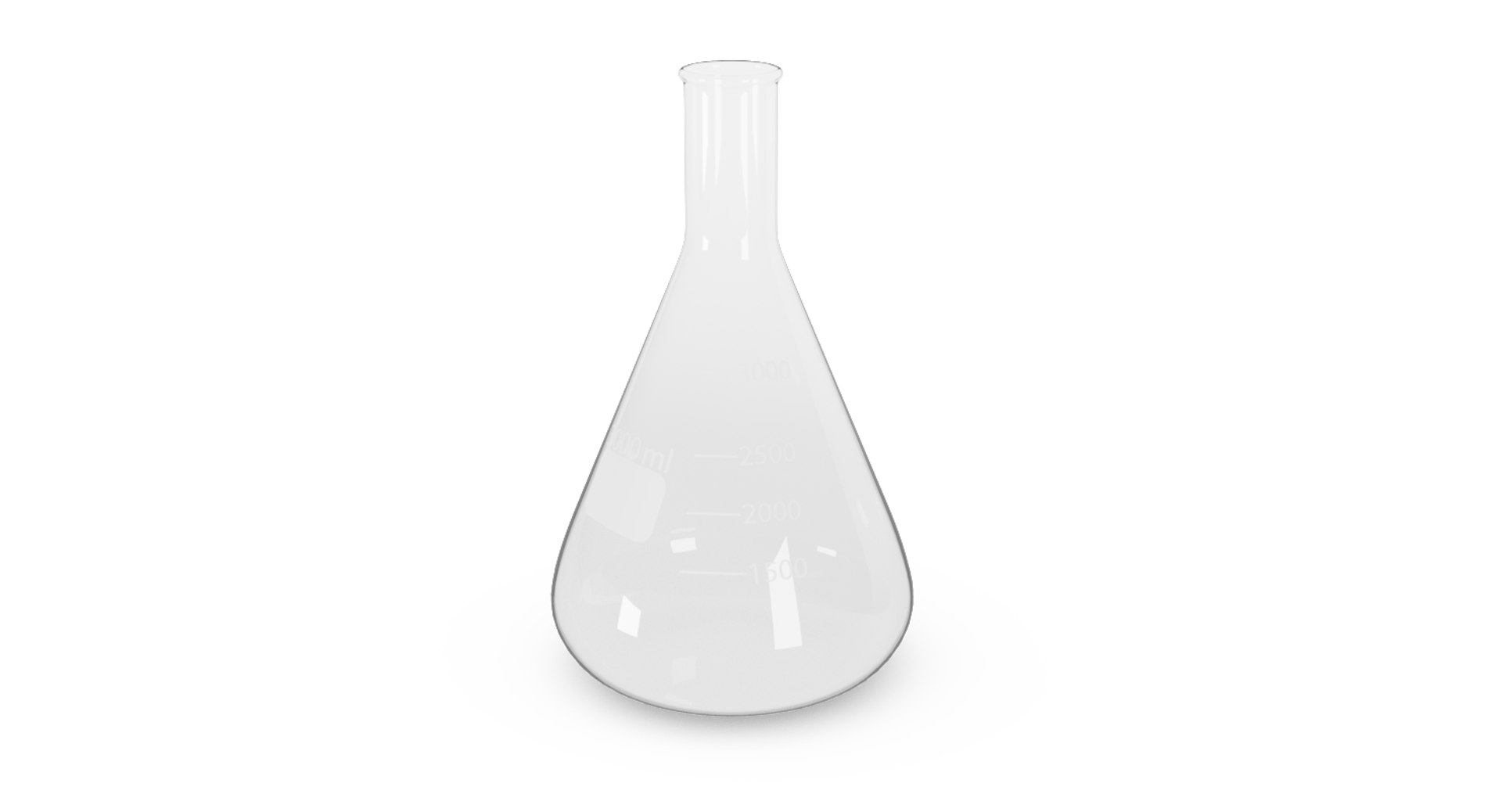 Conical flasks 3D model - TurboSquid 1408598