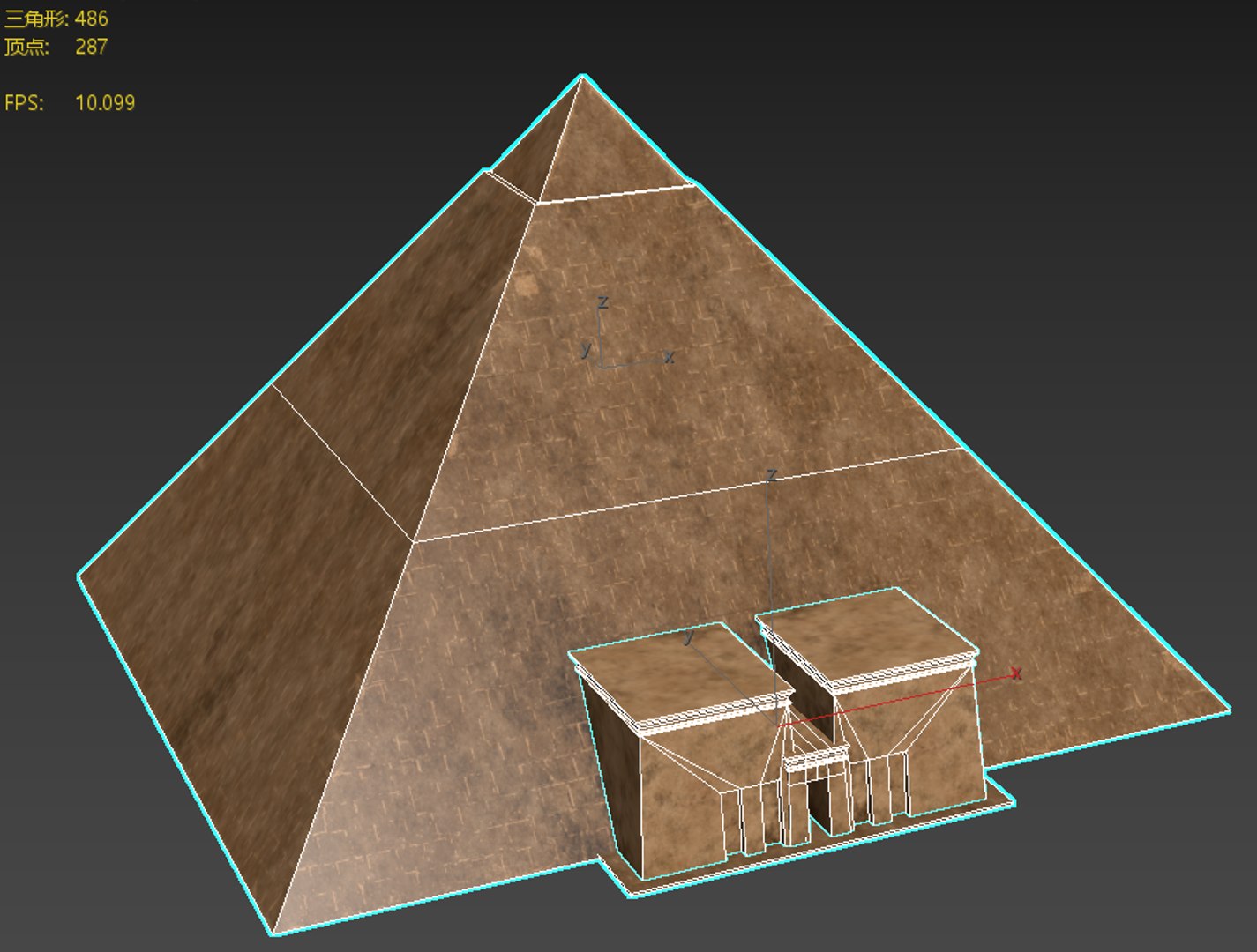 Egyptian Pyramid 3D Model - TurboSquid 2016610