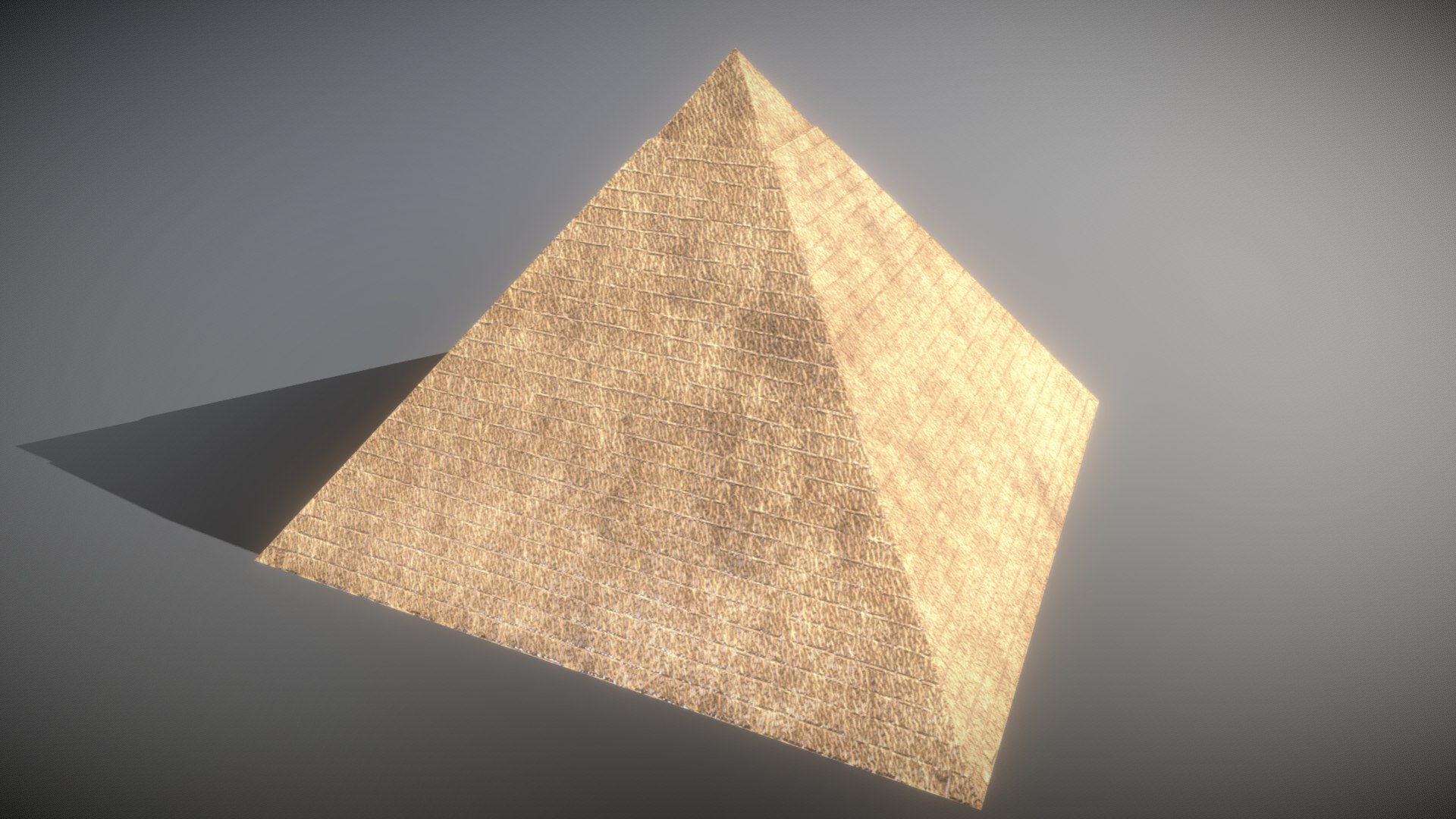 Egyptian Pyramid 3D Model - TurboSquid 2016610