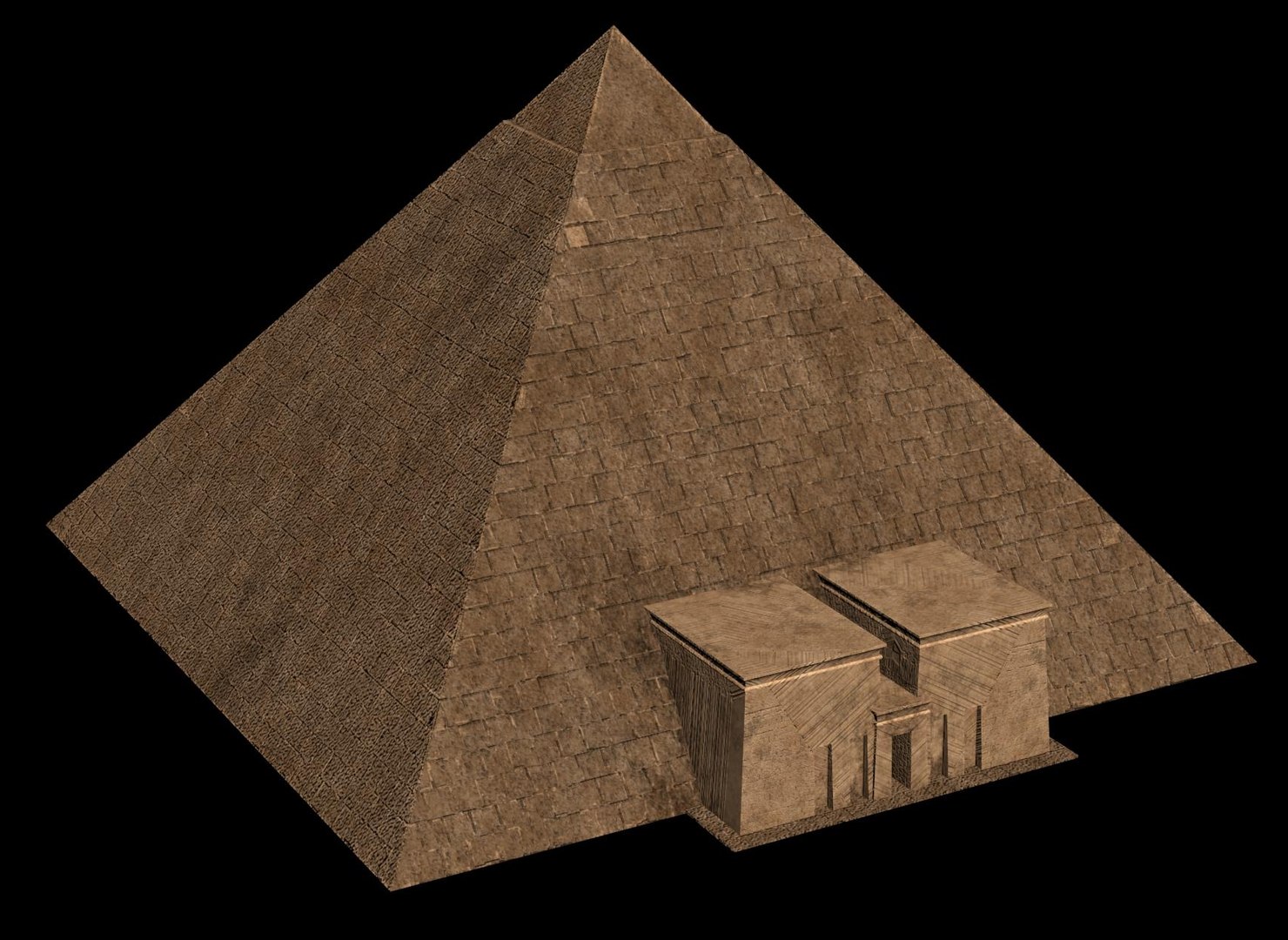 Egyptian Pyramid 3D Model - TurboSquid 2016610