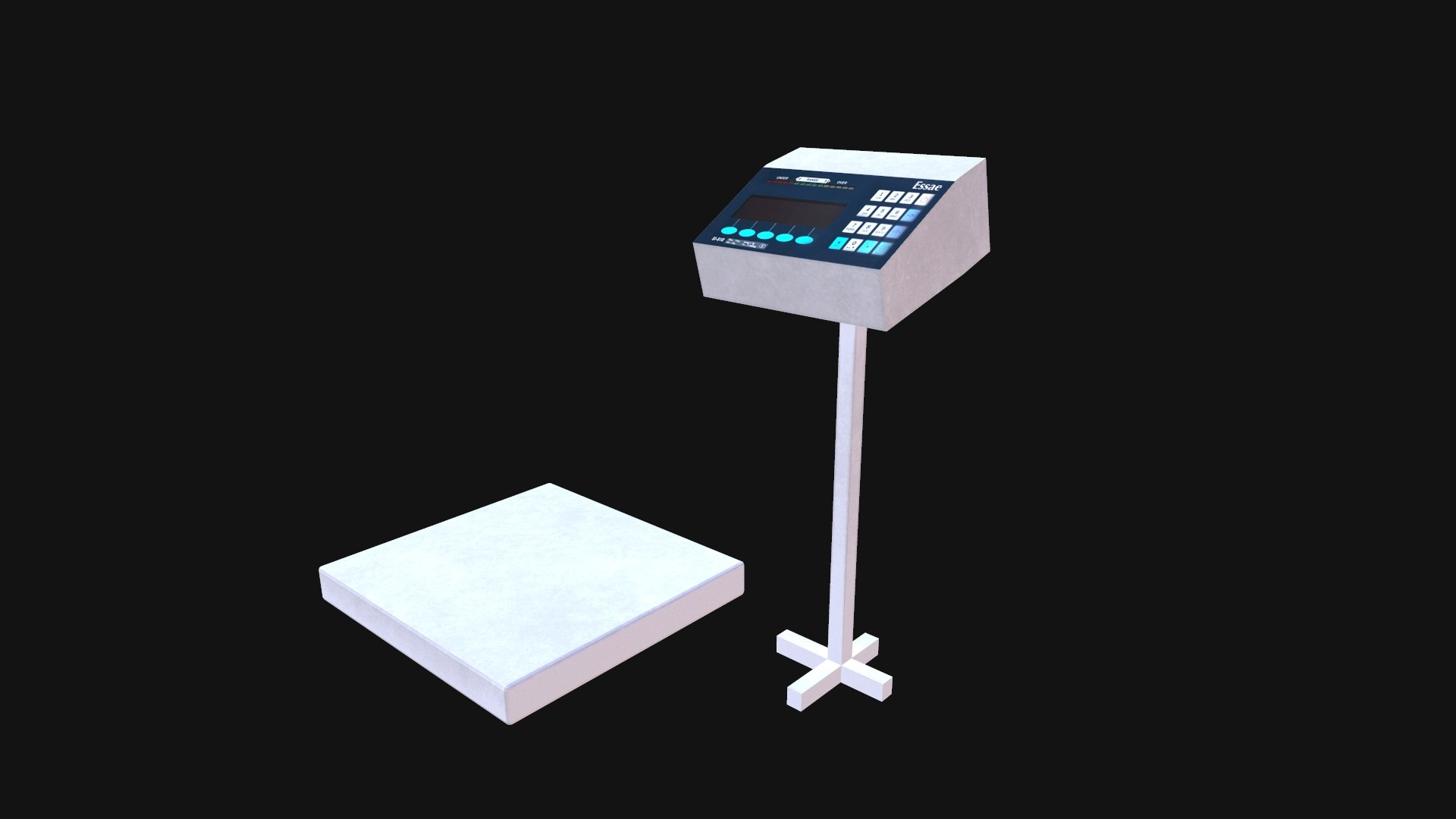 Weighing Machine 3D Model - TurboSquid 2317808