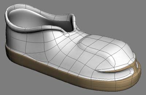 boot 3d model