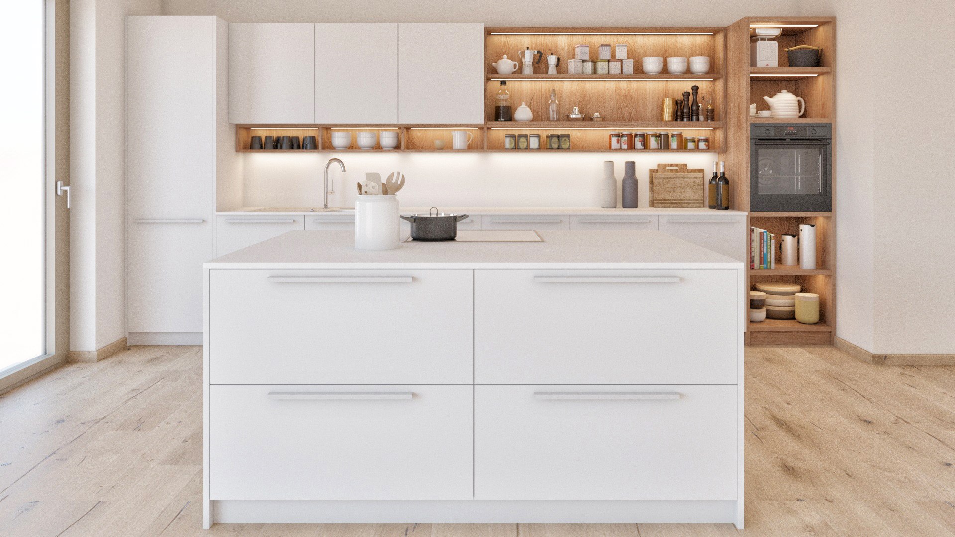 Collection Of 6 Kitchens Model - TurboSquid 2209700