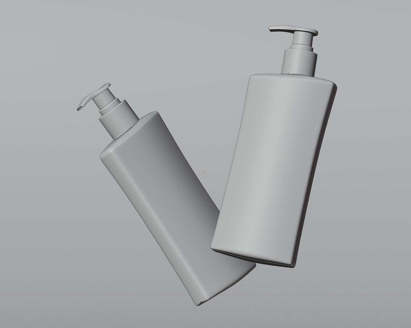 Shampo Bottle With Pump 3d Model 3D Model - TurboSquid 2209740