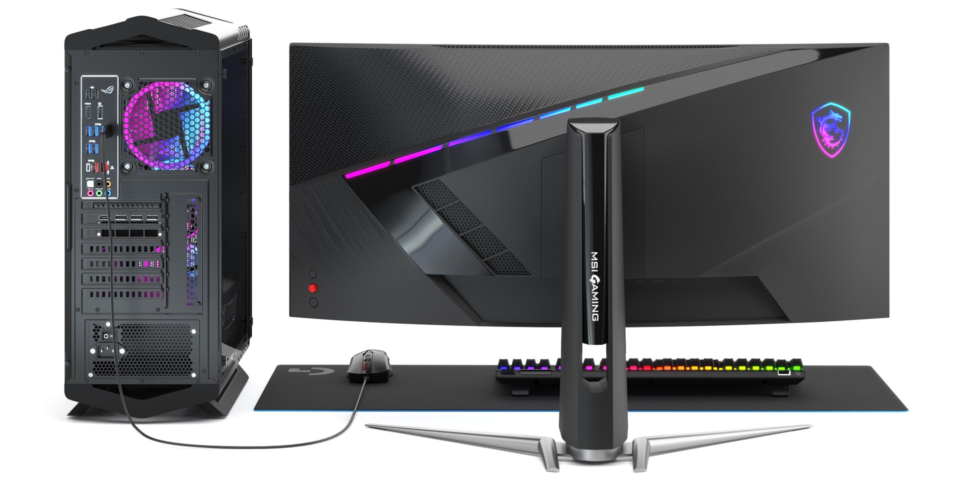 PC Gamer Set 2 3D Model - TurboSquid 1782904