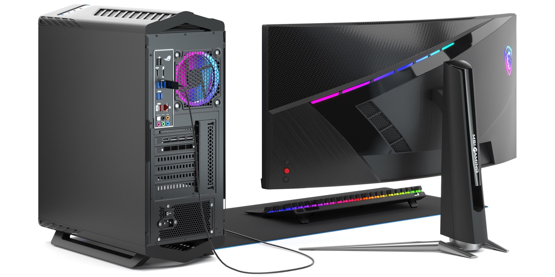PC Gamer Set 2 3D Model - TurboSquid 1782904