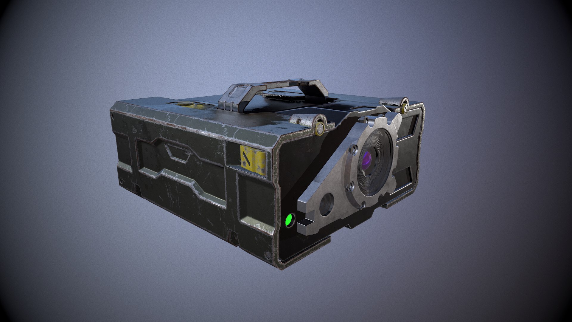 Military Range Finder 3D Model - TurboSquid 1317426