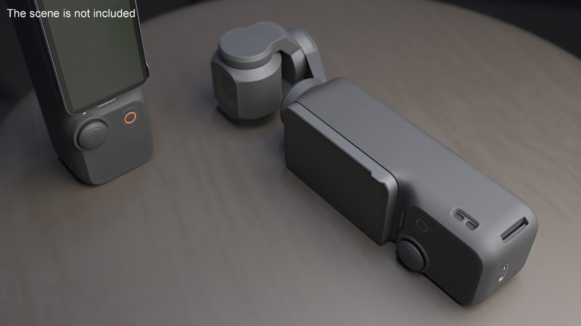 3D Portable Gimbal Camera OFF Rigged - TurboSquid 2300100