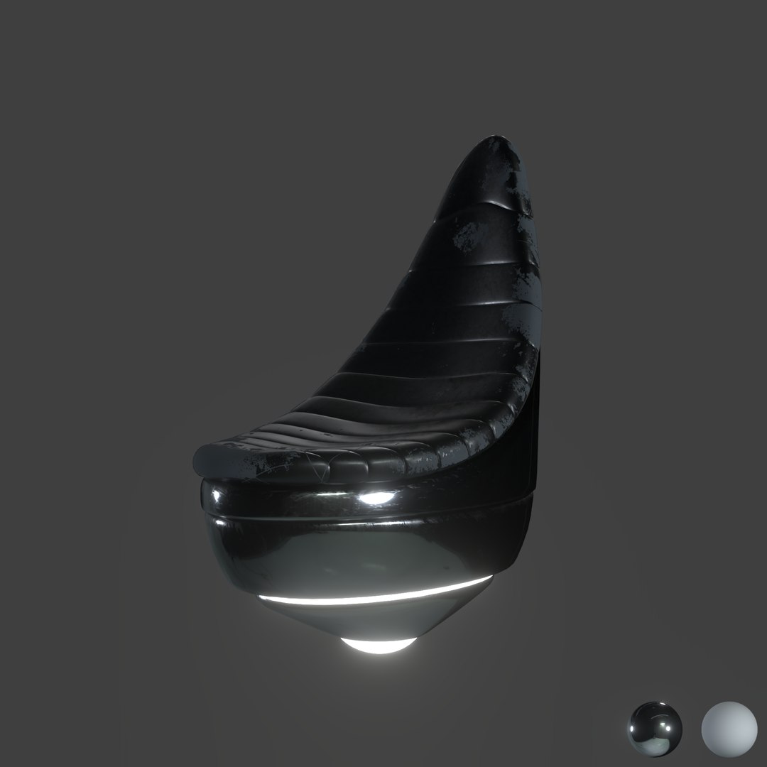 Sci-Fi Cyber Chair 3D Model - TurboSquid 2231516