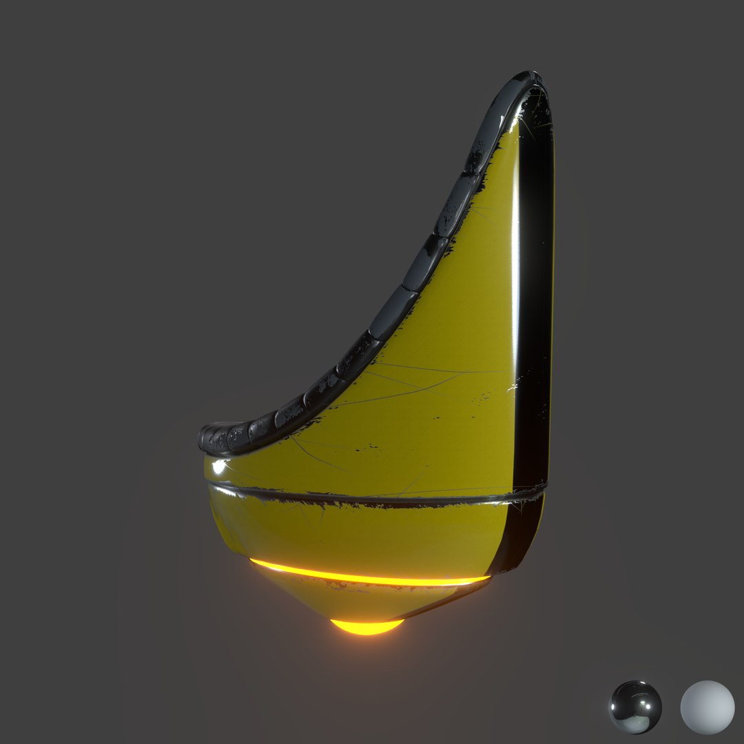 Sci-Fi Cyber Chair 3D Model - TurboSquid 2231516