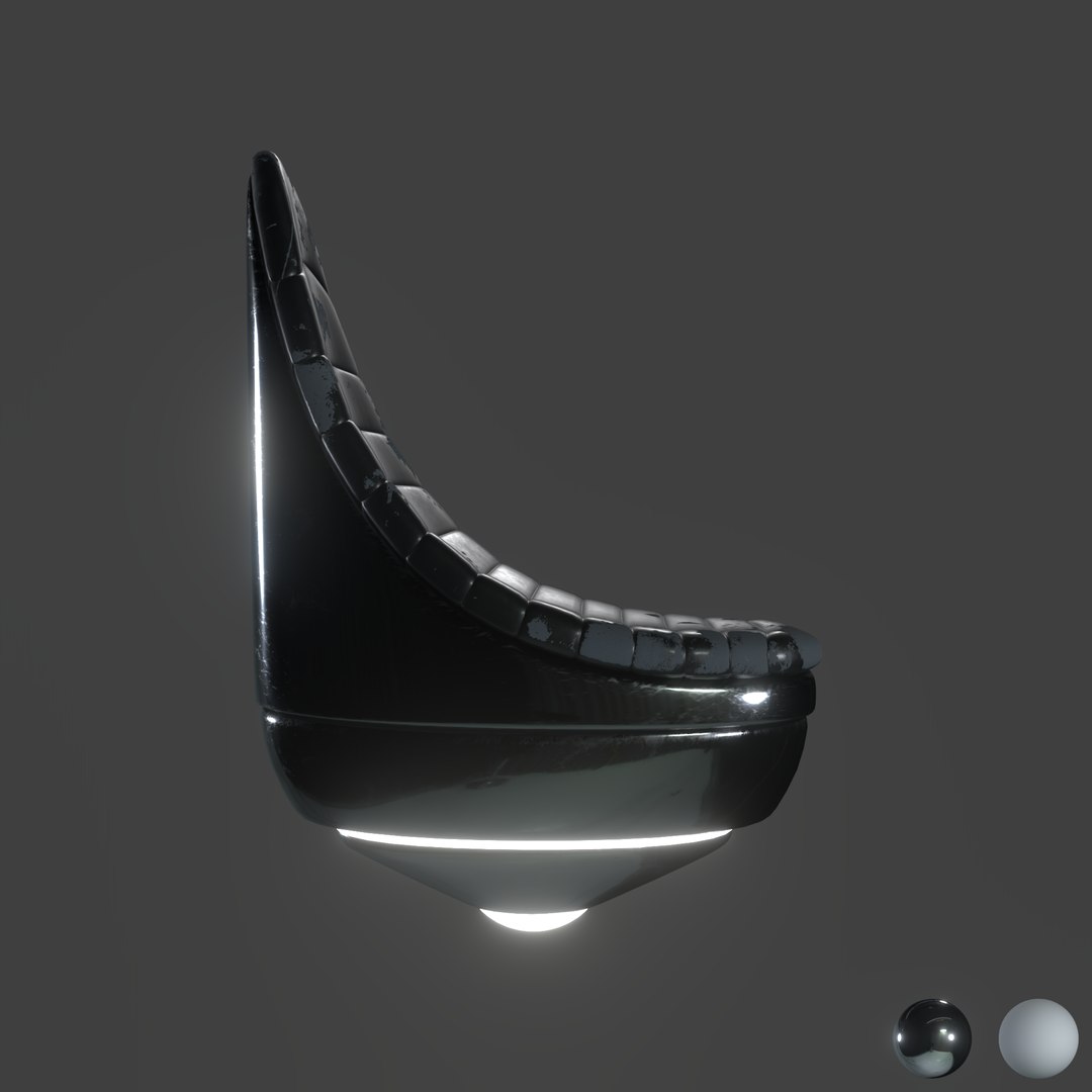 Sci-Fi Cyber Chair 3D Model - TurboSquid 2231516