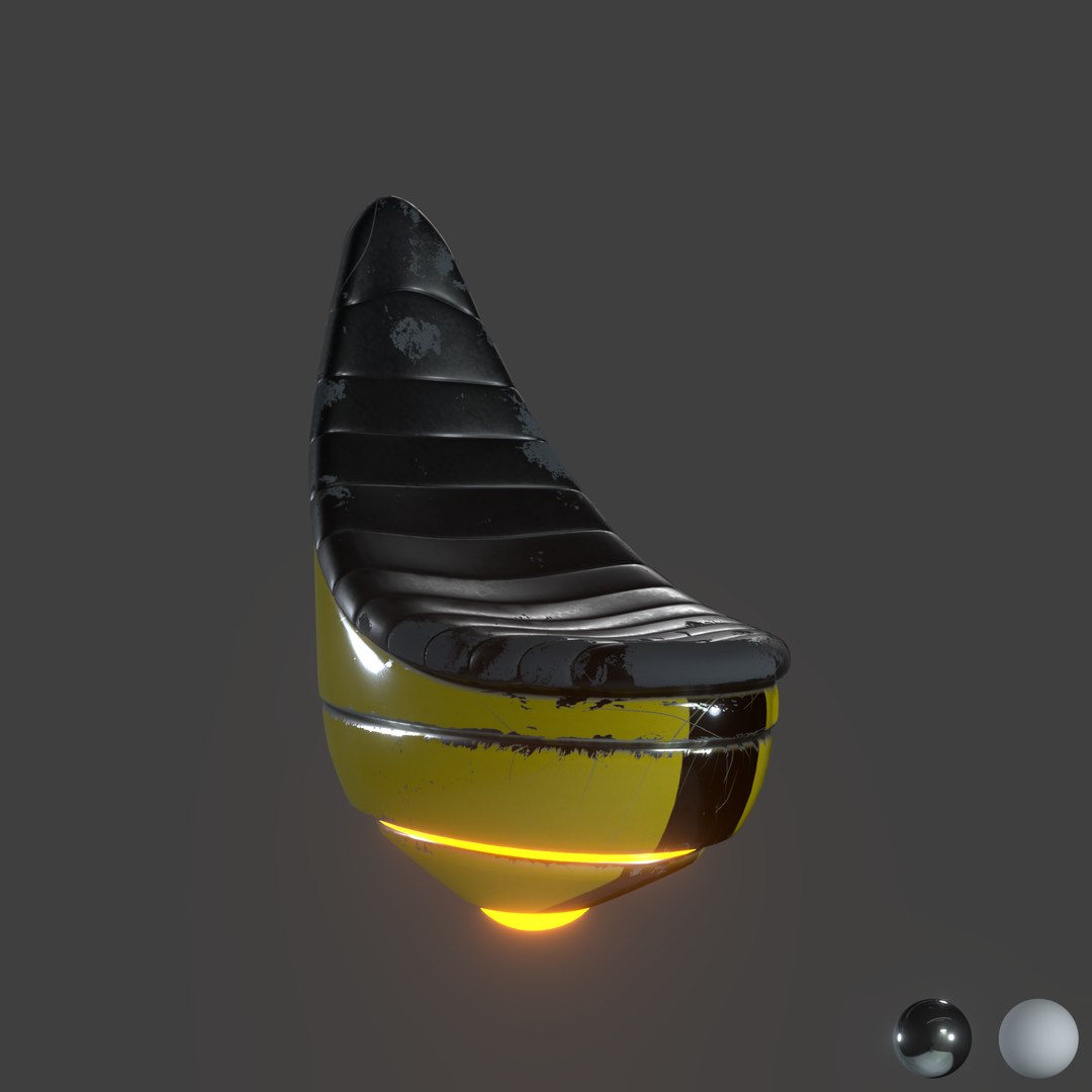 Sci-Fi Cyber Chair 3D Model - TurboSquid 2231516