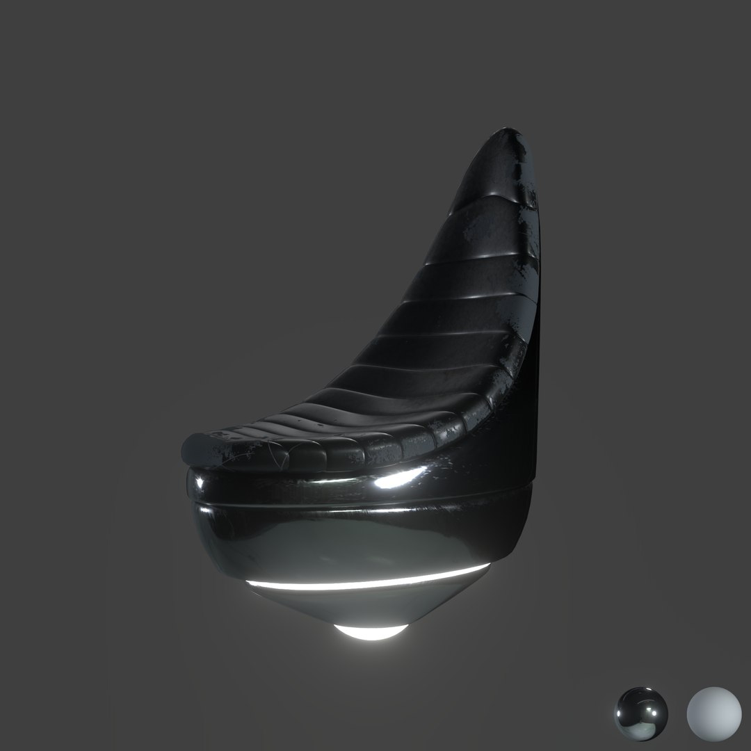 Sci-Fi Cyber Chair 3D Model - TurboSquid 2231516