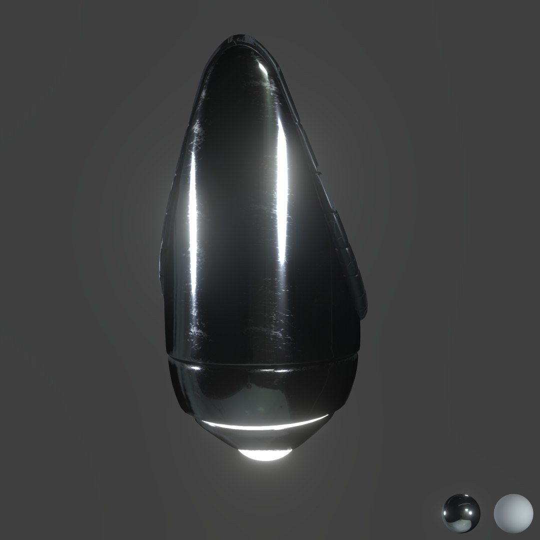 Sci-Fi Cyber Chair 3D Model - TurboSquid 2231516